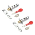2Pcs Mortice Door Bolts with Star Key AntiTheft Door Security Rack ...