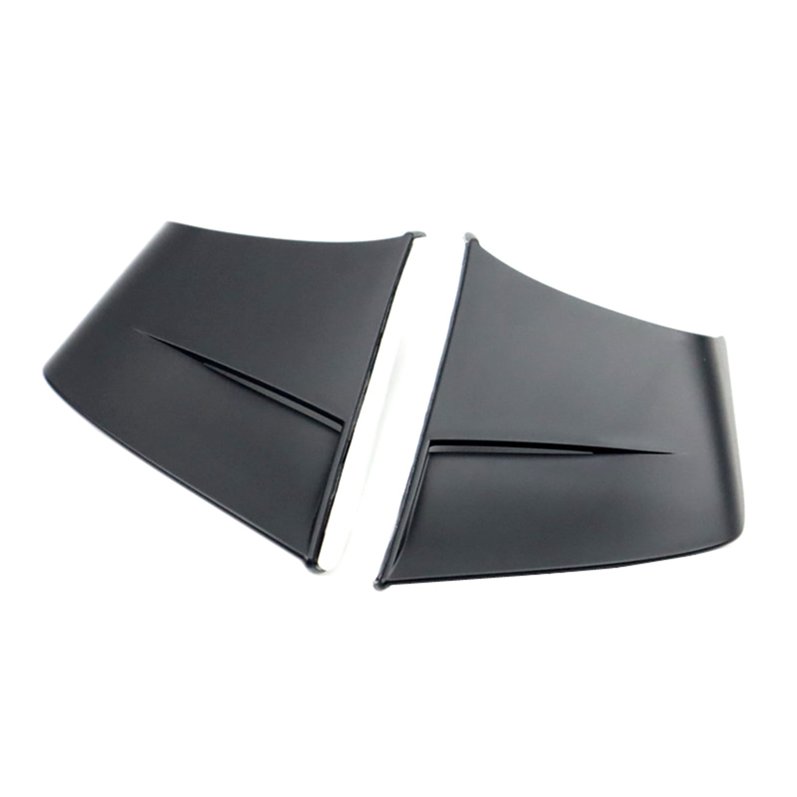 2Pcs Motorbike Modified Accessory Motorcycle Wind Wing Winglets Side ...