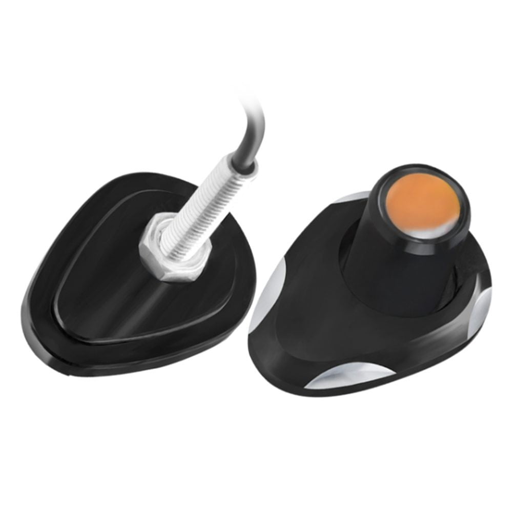 2Pcs Motorcycle Turn Signal Dual Light Daytime Running Lamp Fog Light ...