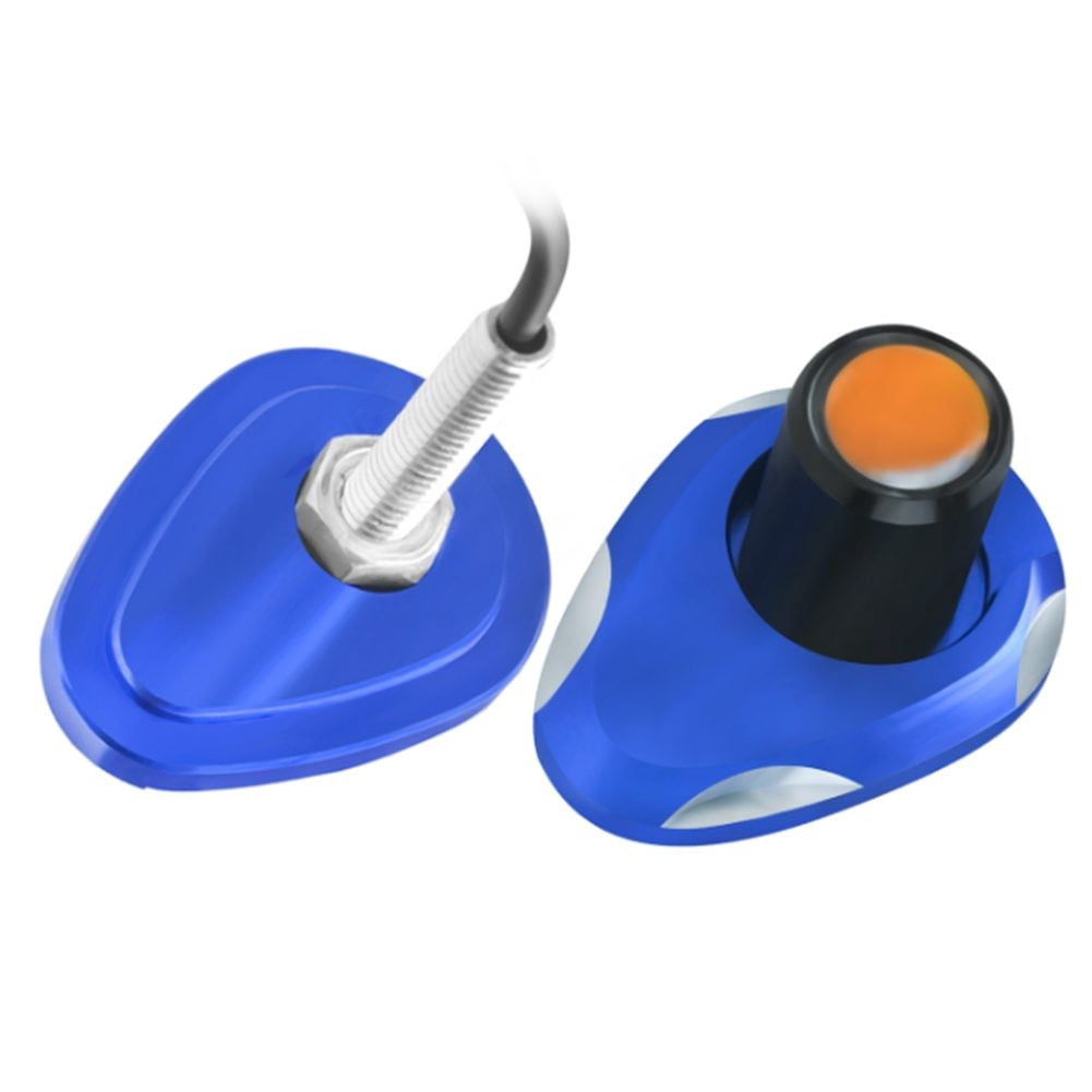 2Pcs Motorcycle Turn Signal Dual Light Daytime Running Lamp Fog Light ...