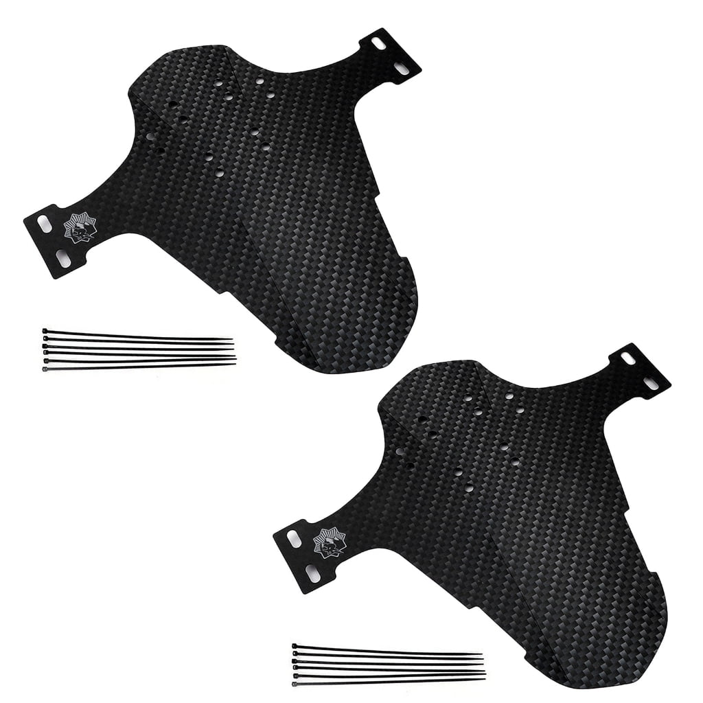 2Pcs Mountain Bike Mudguards, Bike Fenders, Carbon Fiber Mud Guard ...