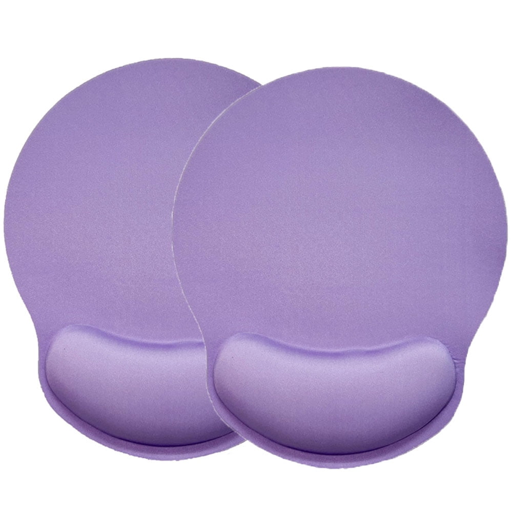 2Pcs Mouse Pad with Wrist Support, Ergonomic Mouse Pad with Memory Foam ...