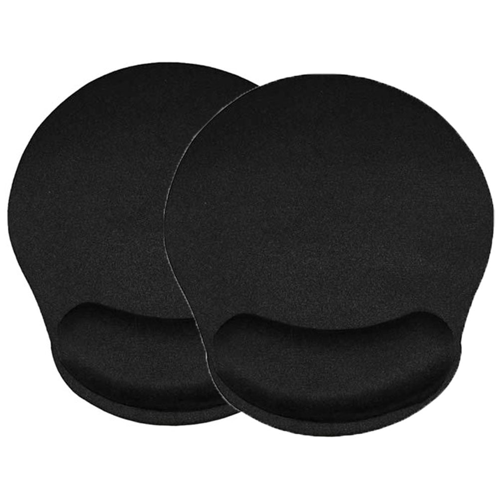 2Pcs Mouse Pad with Wrist Support, Ergonomic Mouse Pad with Memory Foam ...