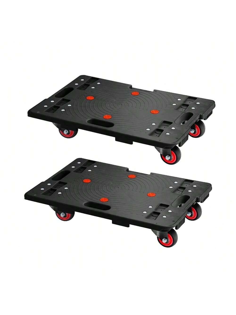 2Pcs Moving Dolly, Heavy Duty Furniture Rolling Mover, Interlocking ...