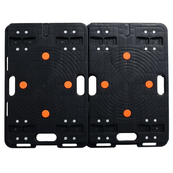 2Pcs Moving Dolly, Heavy Duty Furniture Rolling Mover, Interlocking ...