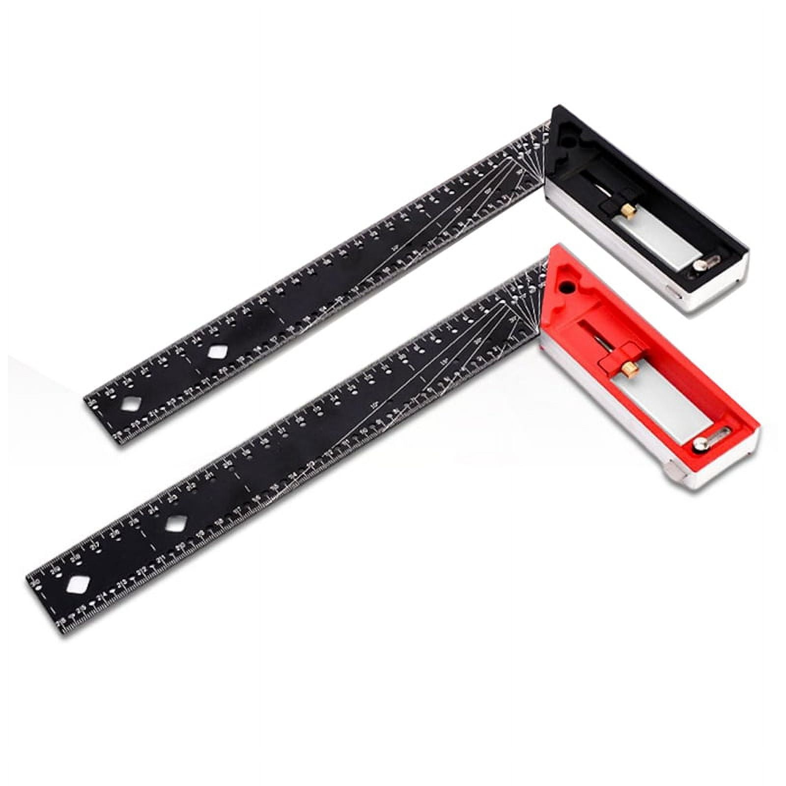 2Pcs Multi-Angle Measuring Ruler-Universal Combination Angle, 45/90 ...