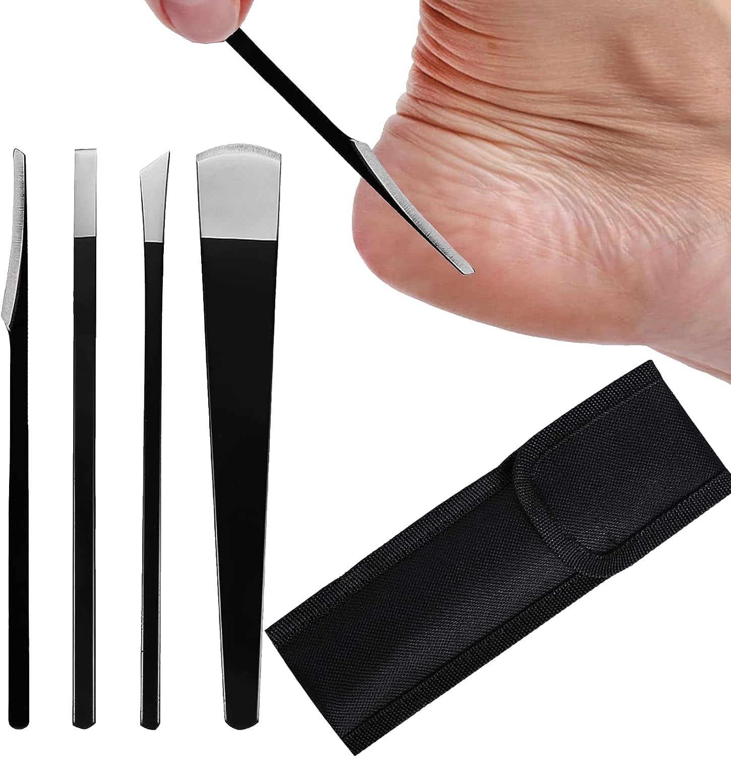 2Pcs Multifunction Corn Remover for Feet Durable Professional Pedicure ...