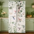 2Pcs Multifunction PVC Fridge Sticker Rectangle Leaf 2000x415mm DIY ...