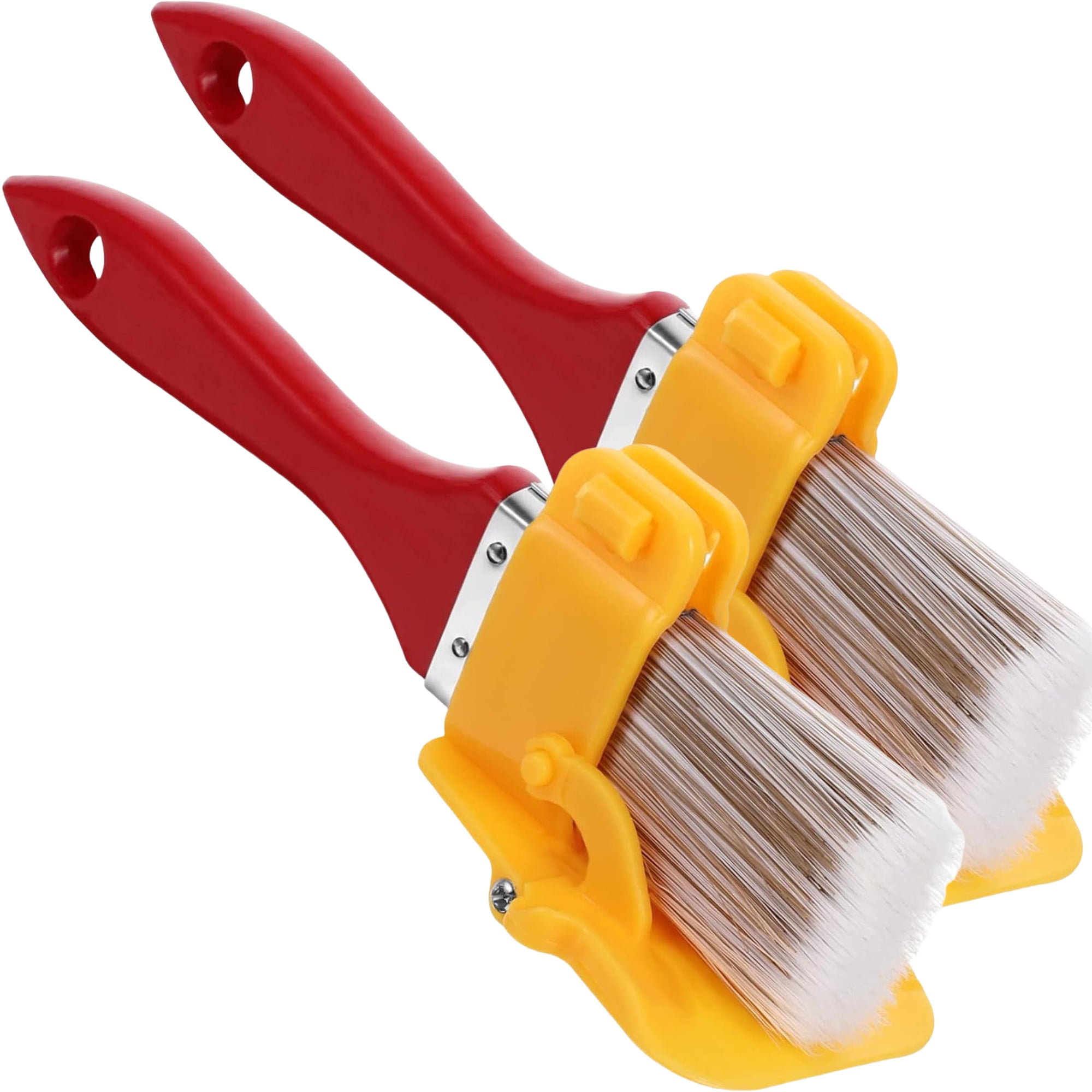 2Pcs Multifunctional Edger Paint Brush, Painting Brush Color Separator ...