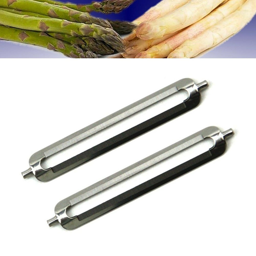 2Pcs Multifunctional Vegetable Peeler, 55mm Stainless Steel Single ...