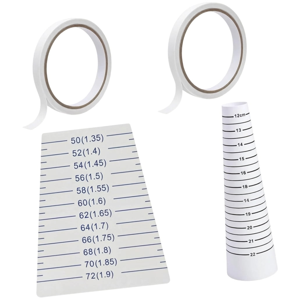 2Pcs Multifunctional Wrist Measuring Tool Conical Shape Bracelet Sizing ...