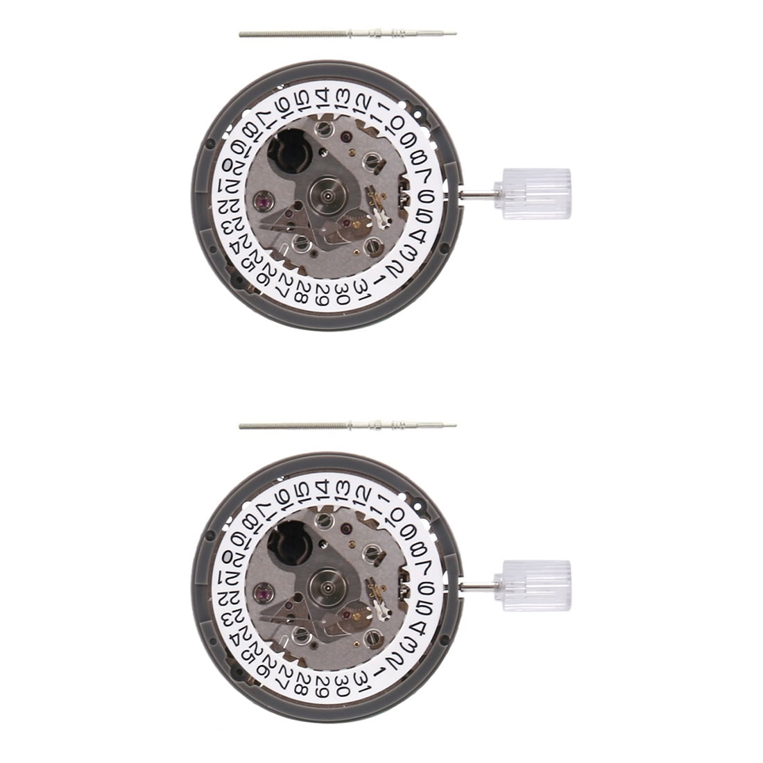 2Pcs NH35/NH35A Mechanical Movement with White Date Window Luxury ...