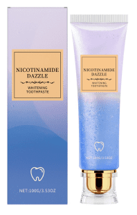 2Pcs Niacinamide Whitening Toothpaste, Anti-Cavity Fluoride-Free/Safe ...