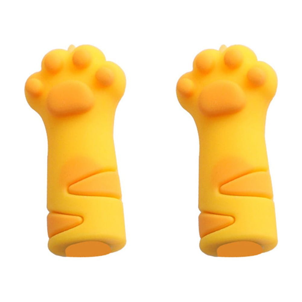 2Pcs Nipper Cat Shape Cover Protective Sleeve for Nail Cuticle Scissors ...