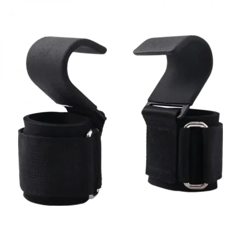 2Pcs Non-Slip Weight Lifting Hookspremium Of Straps Weightlifting ...