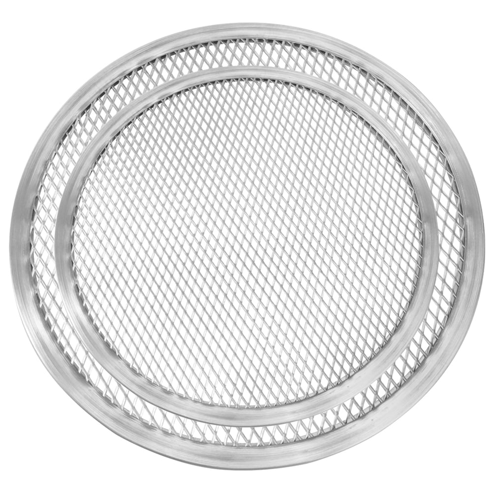 Wyn 2pcs Practical Pizza Plate Multifunctional Pizza Tray Non Sticky Pizza Pan Oven Pizza Plate