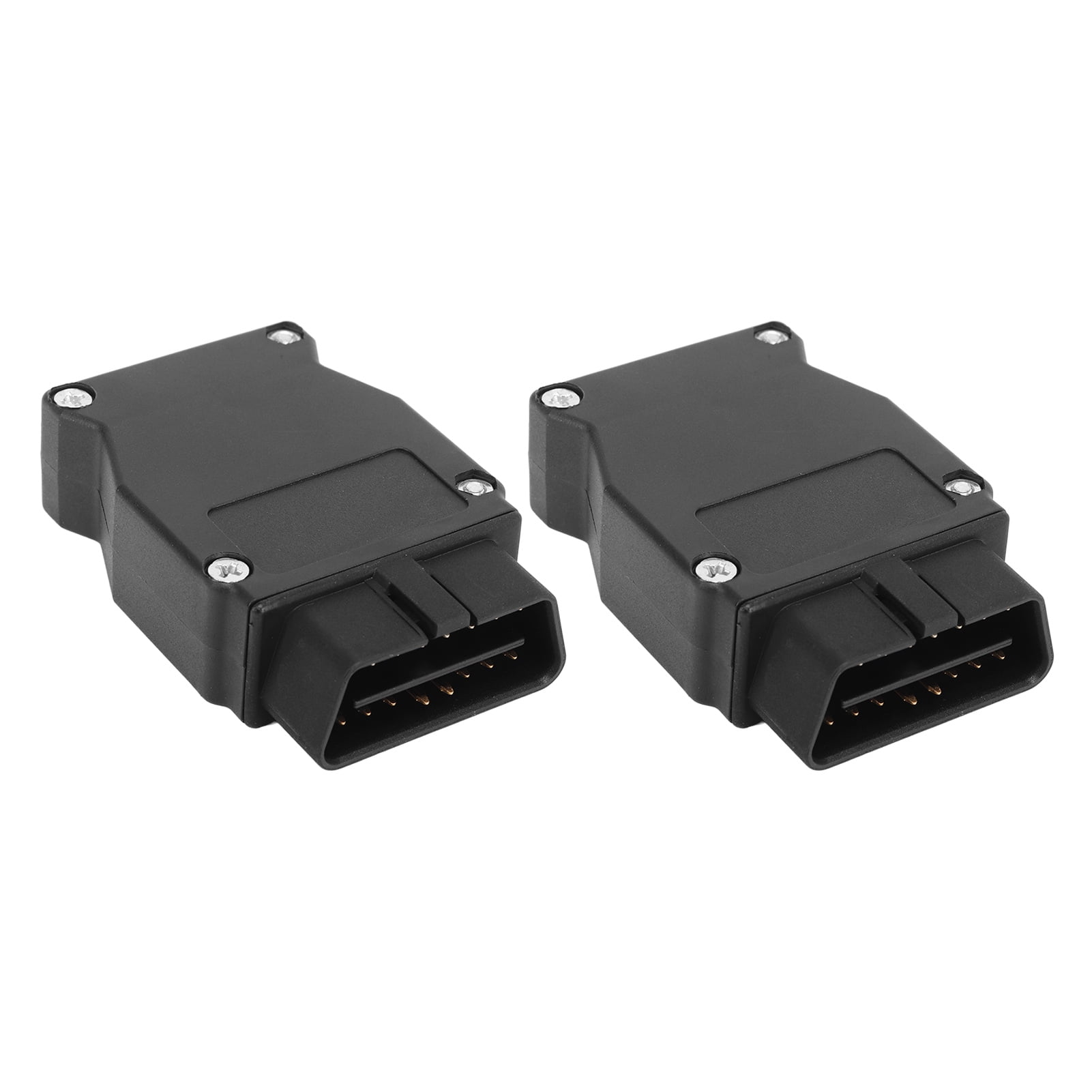 2Pcs OBD2 16 Pin Connector Adapter ABS Plastic Lightweight for F Series ...
