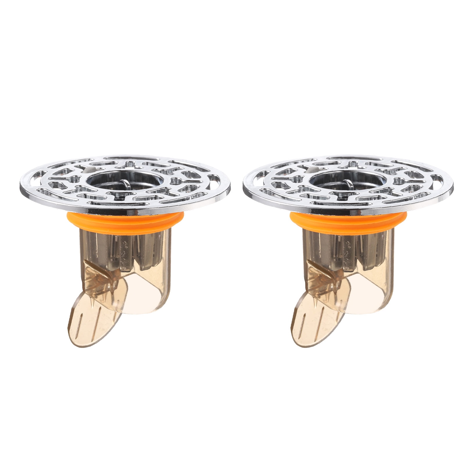 2Pcs Odor Proof Floor Drain, ABS Shower Floor Drain Backflow Preventer ...