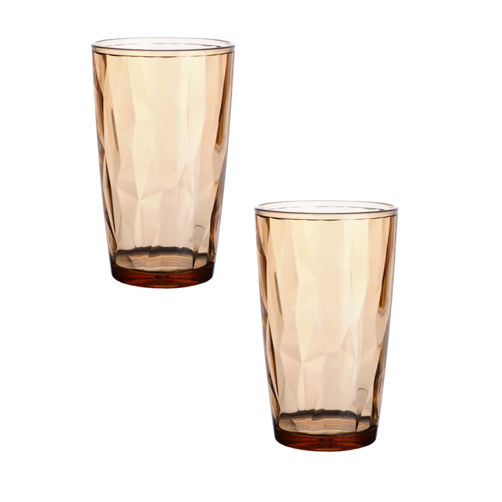 2Pcs Offer Countdown! High End Color Plastic Water Cup With Pattern ...