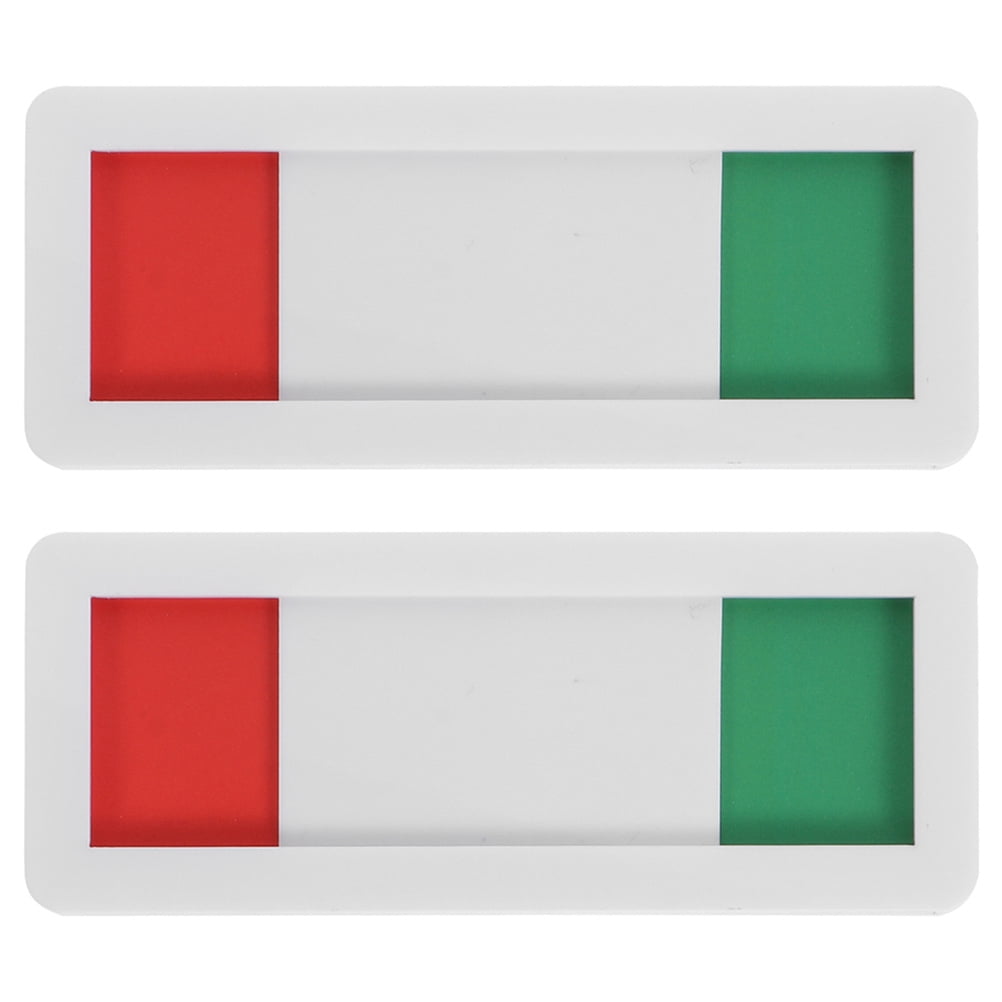2Pcs Office Door Sign Meeting Room Sign Practical Slide Door Sign ...
