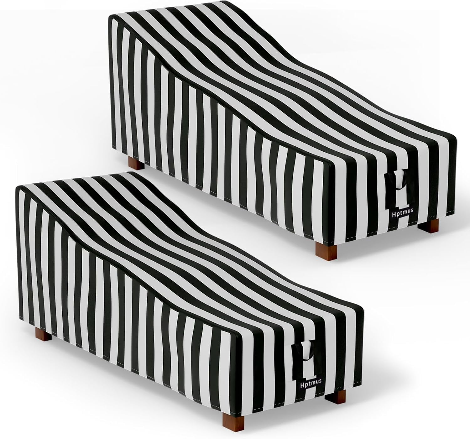 2Pcs Outdoor Chaise Lounge Covers - Patio Chaise Lounge Covers ...