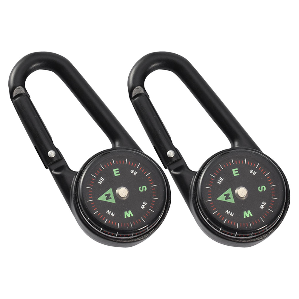 WRITWAA Writwaa Compact Handheld Compass 2Pack Zinc Alloy Double Sided ...