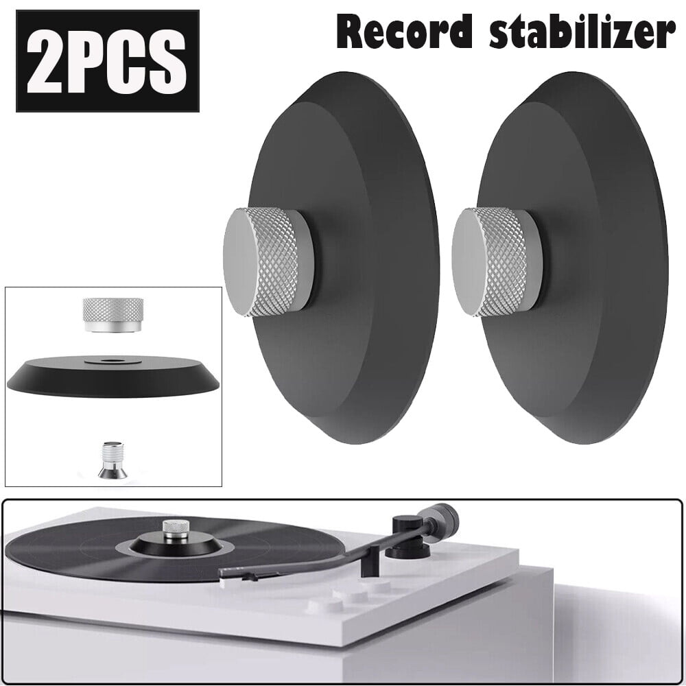 2Pcs POM Turntable Disc Stabilizer Record Weight Clamp LP Vinyl ...