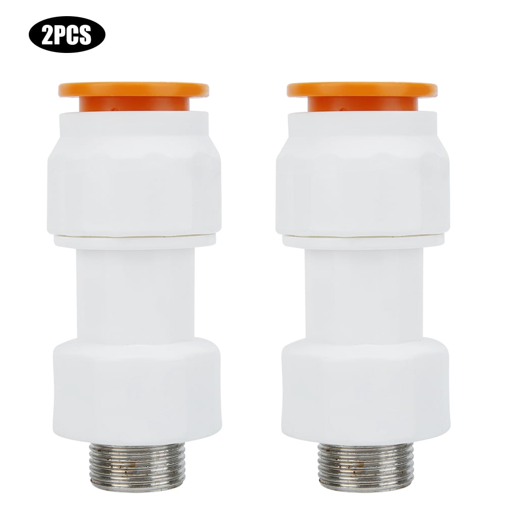 2Pcs PPR Plastic Straight Connector Water Pipe Fitting Accessories 25mm ...