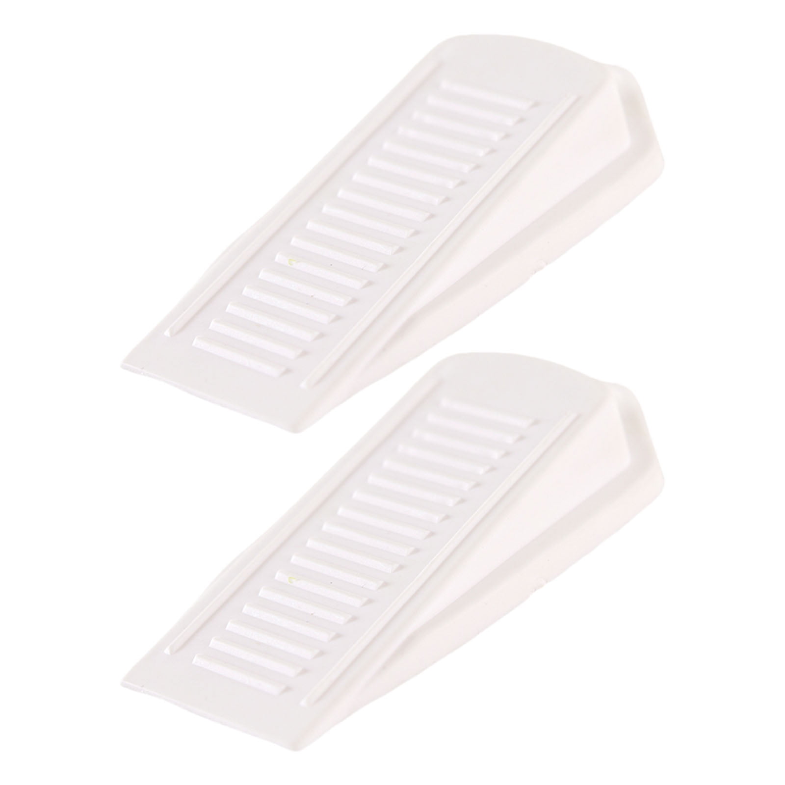 2Pcs PVC Door Stoppers Safety Door Block Wedges Doorstops Shock ...