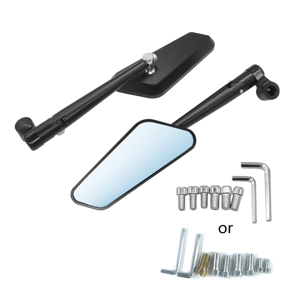 2Pcs/Pair Motorcycle Rearview Mirror Scooter E-Bike Rearview Mirrors ...