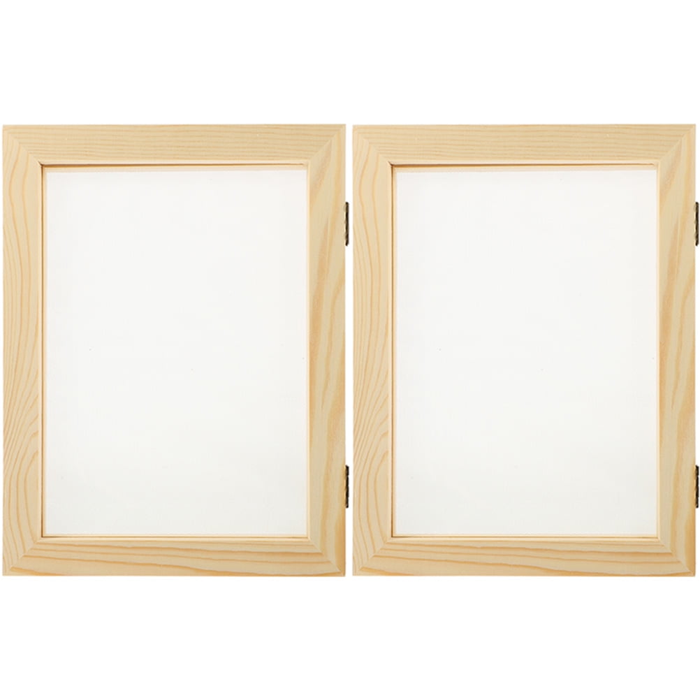 2Pcs Paper Making Frame DIY Paper Making Frame DIY Paper Making Wood ...