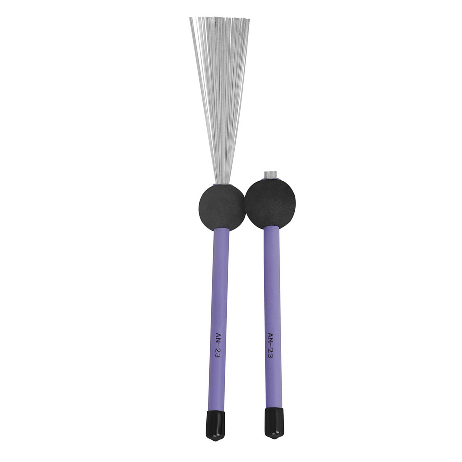 2Pcs Percussion Brushes Professional Steel Wire Brush Wire Drum Stick ...