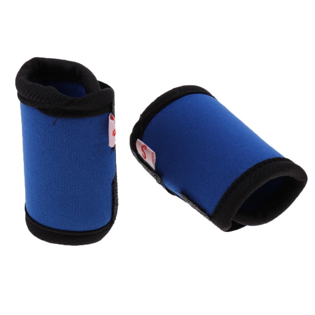 2Pcs Pet Dog Canine Front Rear Leg Paw Compression Wraps with Protect ...