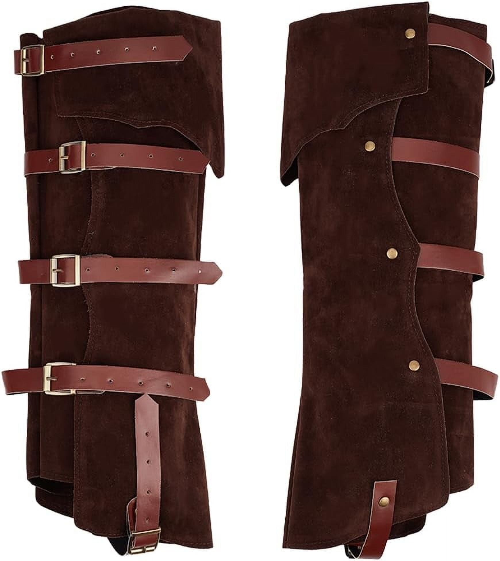 2Pcs Pirate Leg Guards Gaiters Steampunk Medieval Boot Covers ...