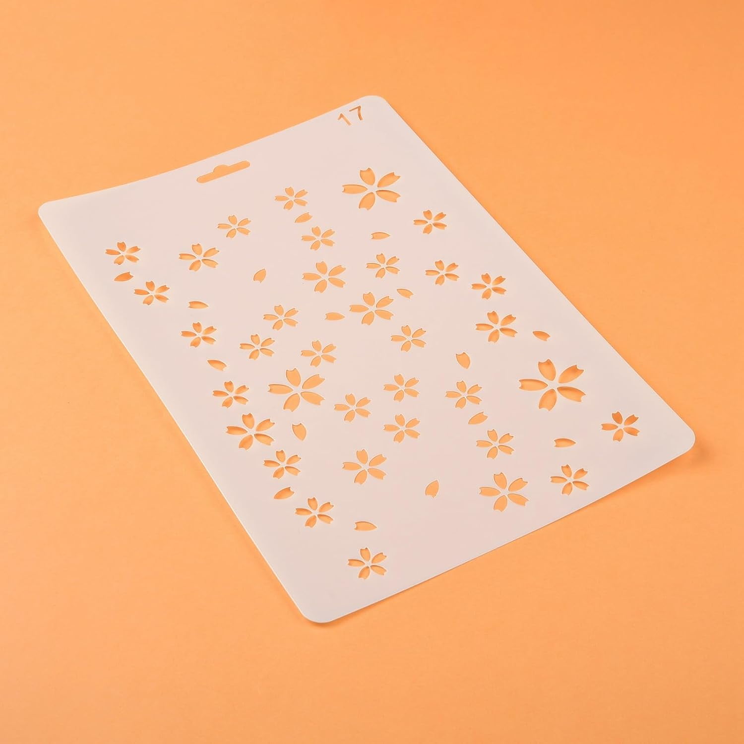 2Pcs Plastic Reusable Drawing Painting Stencils Templates Rectangle ...