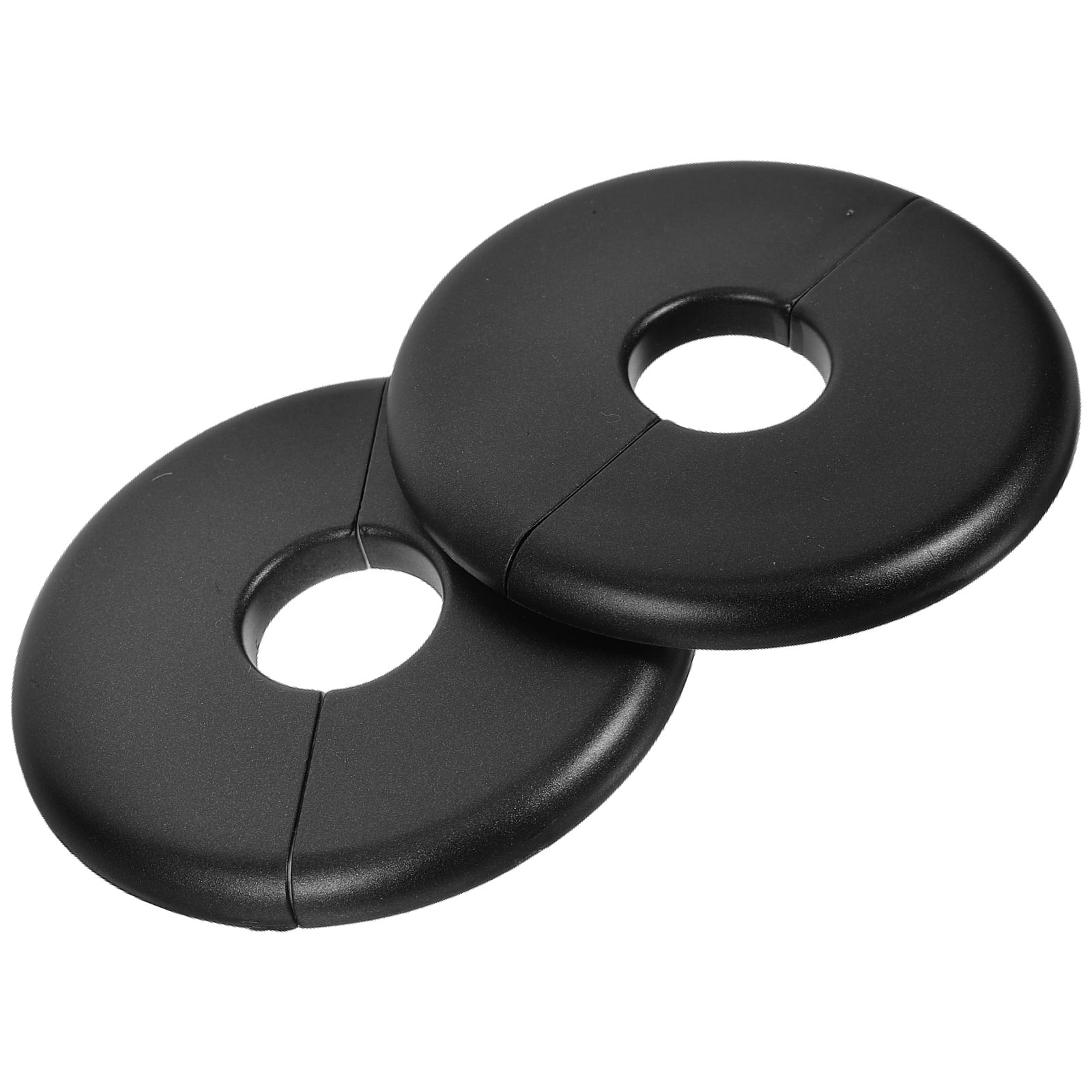 2Pcs Plastic Wall Split Flange Pipe Covers Water Pipe Plumbing Cover ...