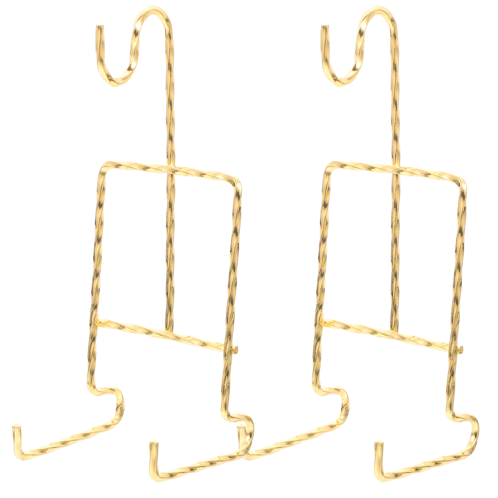 2Pcs Plate Display Stand Metal Cup Stand Metal Plate Display Rack ...