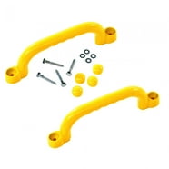 Green Metal Safety Grab Handles Set, Kids Outdoor Play House Hand Grip ...