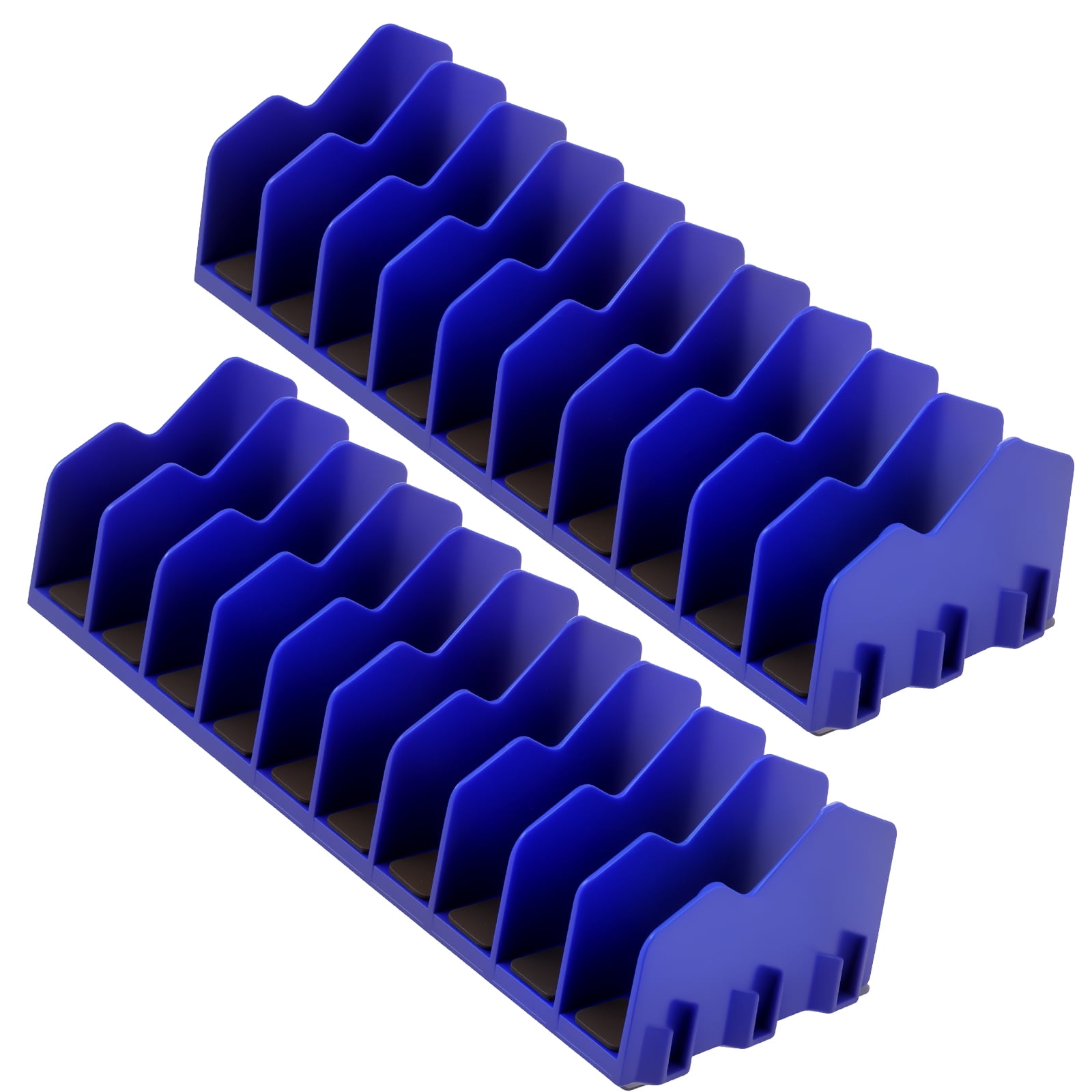 2Pcs Plier Organizer Rack with Nonslip Rubber Base 10 Slots Pliers ...