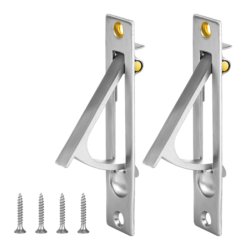 2Pcs Pocket Door Edge Pull,304 Stainless Steel Pocket Door Handle with ...