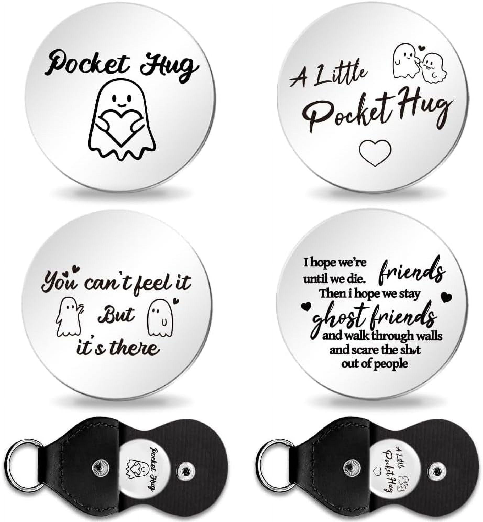 2Pcs Pocket Hug Token Gift Inspirational Long Distance Relationship ...