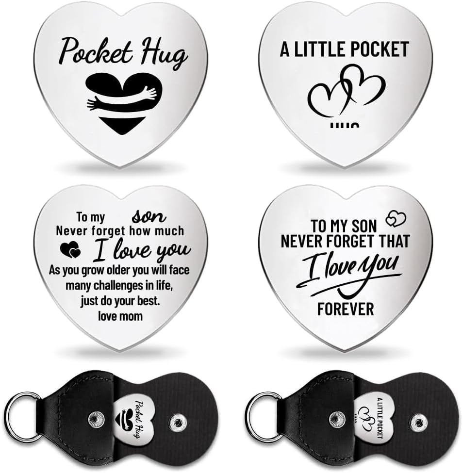 2Pcs Pocket Hug Token Inspirational Long Distance Relationship Keepsake ...