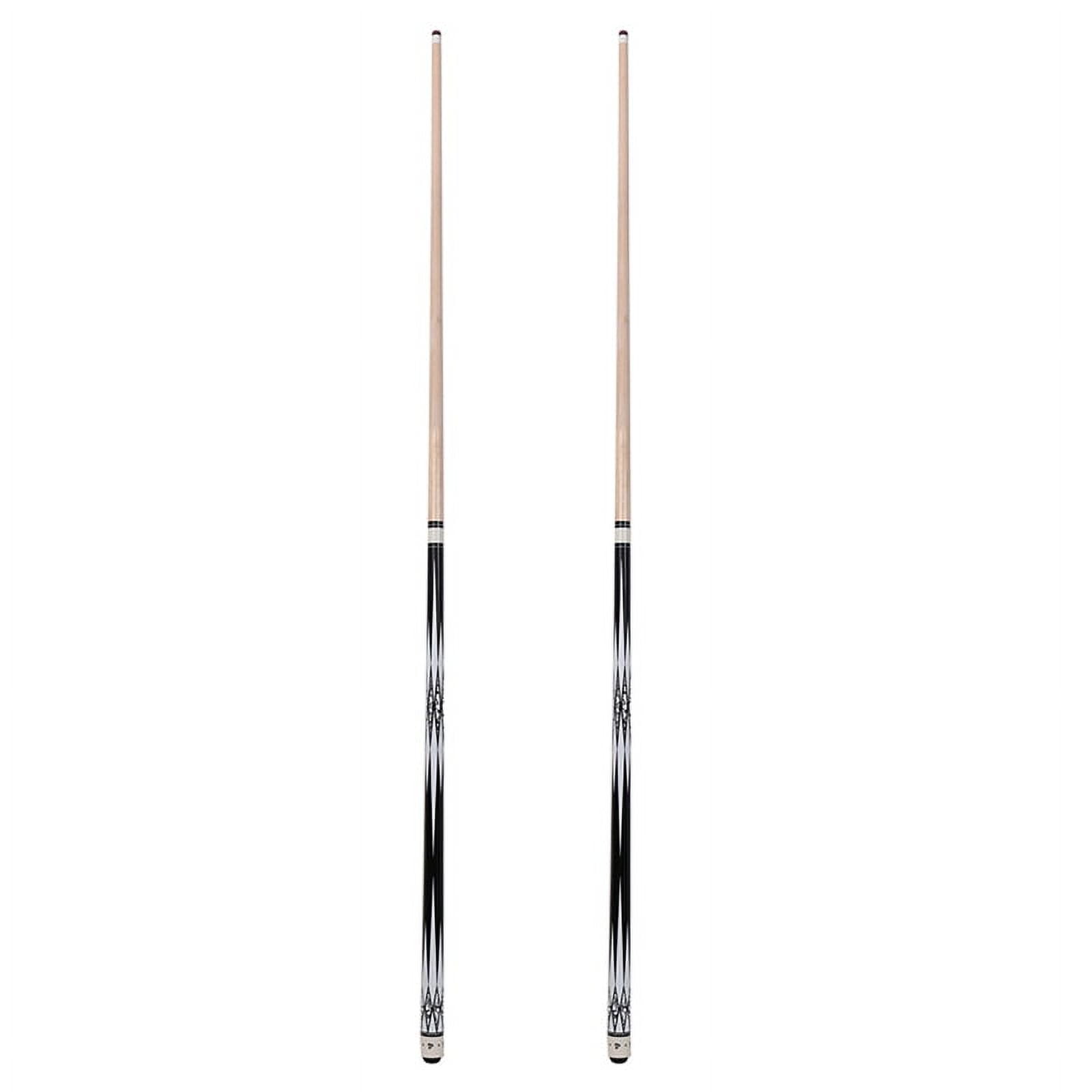 2Pcs Pool Cues,57Inch Cue Sticks Maple Wood Billiard Cue Sticks Cue ...