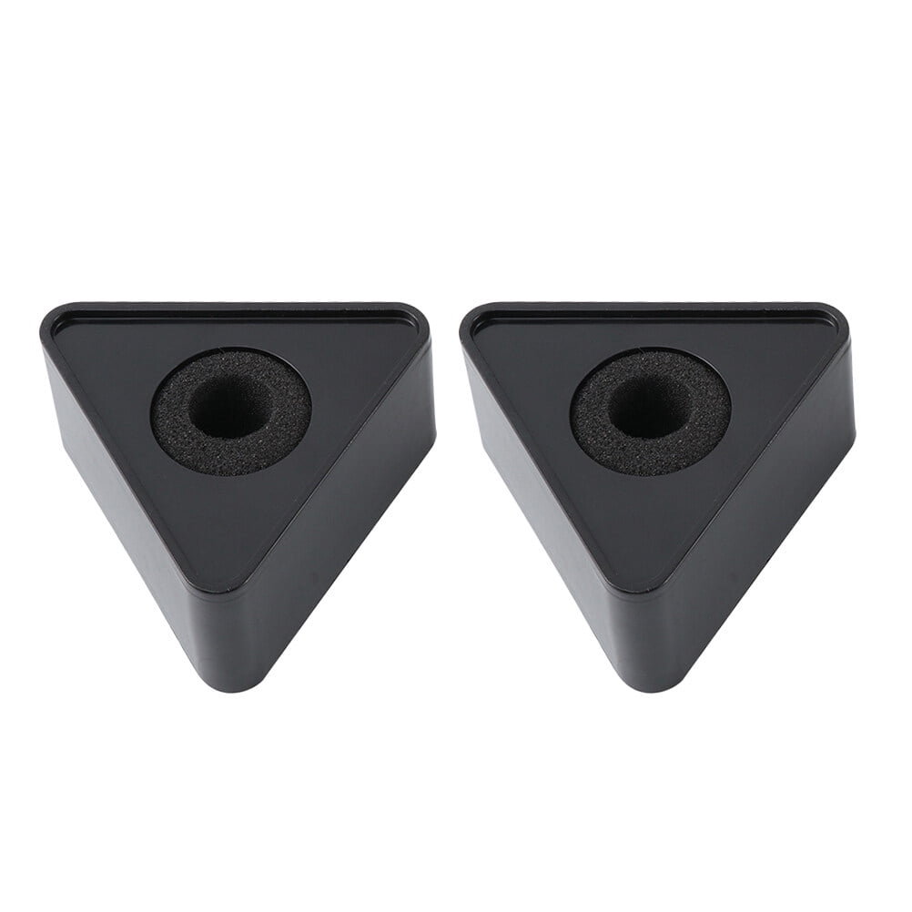 2Pcs Portable ABS Injection Molding Triangle Shaped Interview Mic ...