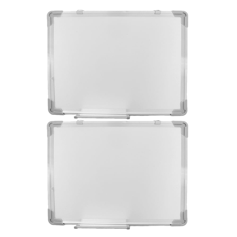 2Pcs Portable Dry Erase Board 30x40cm Single Sided Wall Mountable ...