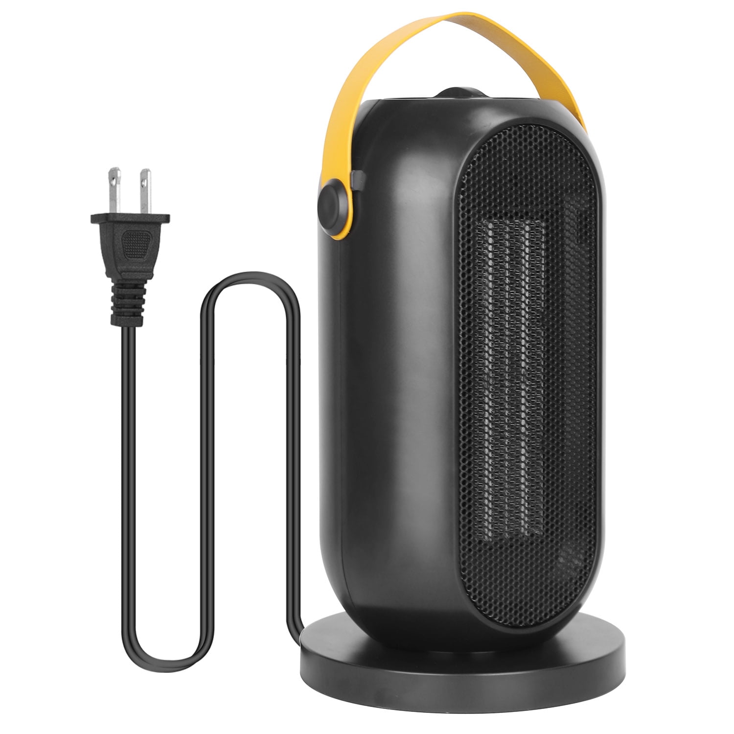 2Pcs Portable Space Heater with Oscillating TeqHome 1200W PTC Ceramic ...