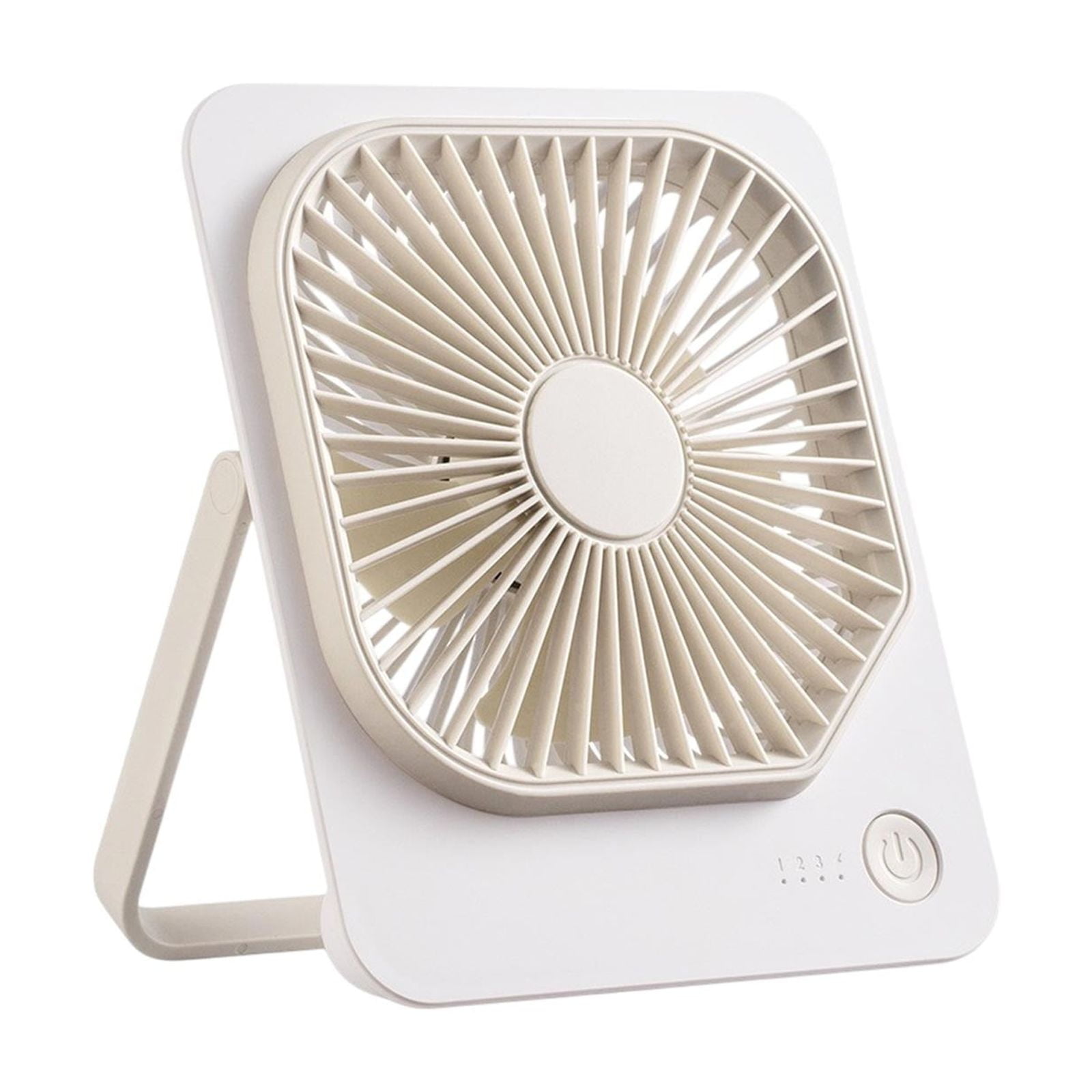 2Pcs Portable Wall Mounted Desk Fan Rechargeable, Cruise Ship Fan, 4 ...