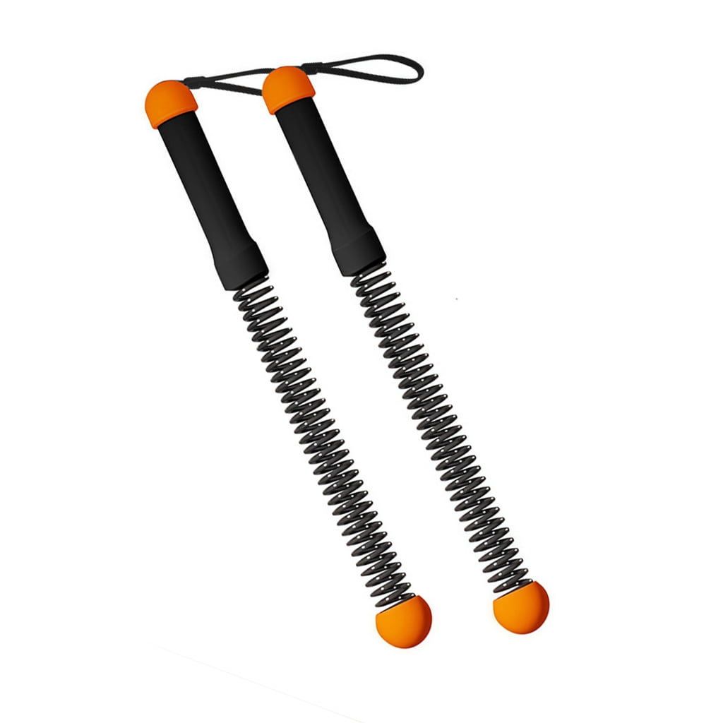 2Pcs Portable Workout Rod Battle Rope Replacement Spring Rods Strength ...