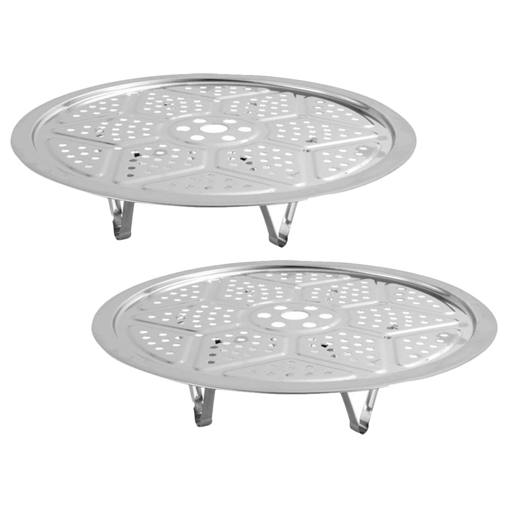 2Pcs Pot Steamer Tray Rice Cooker Steaming Rack Food Steamer Tray Pot ...