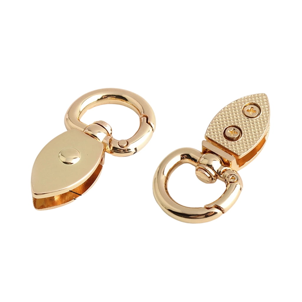 2Pcs Practical Antique Finish Spring Clasp Strap Fastener Secure ...